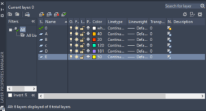 آموزش لایه بندی در اتوکد به زبان ساده - مکتوب